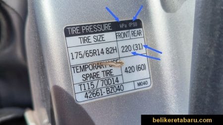 Cara Isi Angin Tayar Kereta Dengan Tekanan Yang Betul - Beli Kereta Baru